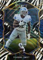 D'Andre Swift 2020 Select #51 Concourse Zebra /(SSP) PSA 10 Price Guide ...