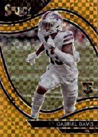 Gabriel Davis 2020 Select #382 Field Level Gold /10 RAW Price Guide ...