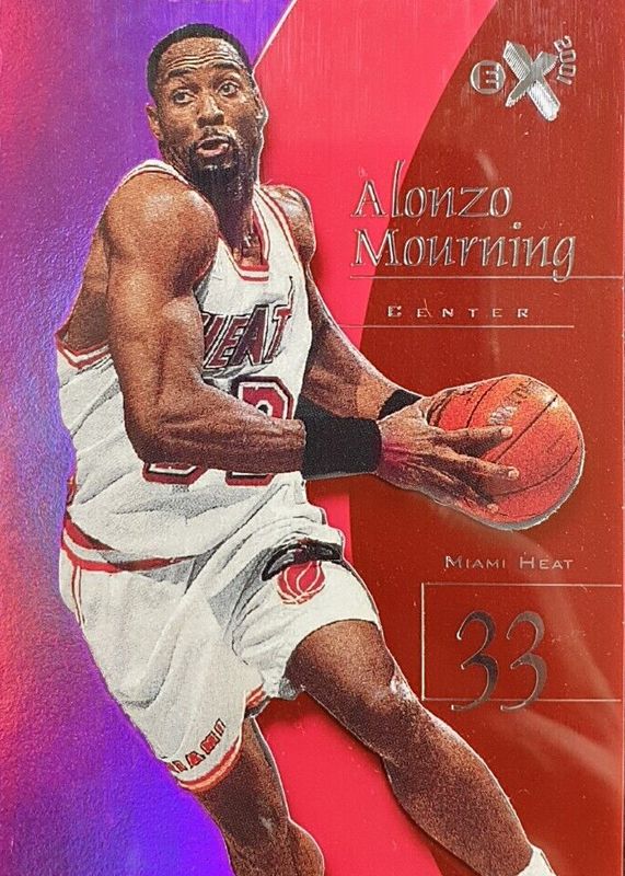 Alonzo Mourning 1997 Skybox E-X2001 #31 Essential Credentials Future ...