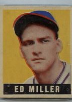Eddie Miller Baseball Cards Price Guide - Sports Card Investor