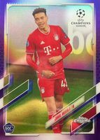 Jamal Musiala 2020 Topps Chrome UEFA Champions League #81 Purple Refractor /250 PSA 10 Price ...