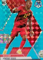Jeremy Doku 2020 Mosaic Euro #11 Blue Fluorescent /15 Price Guide - Sports Card Investor