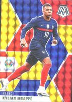Kylian Mbappe 2020 Mosaic Euro #112 Choice Red & Gold /88 Price Guide - Sports Card Investor