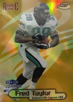 Fred Taylor 1998 Fleer Brilliants #139TG 24-Karat Gold /24 Price Guide ...