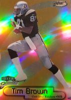 Tim Brown 1998 Fleer Brilliants #72TG 24-Karat Gold /24 Price Guide ...
