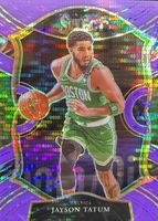 Jayson Tatum 2020 Select #41 Concourse Neon Purple Pulsar /5 PSA 10 ...