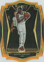 Kevin Durant 2020 Select #101 Premier Level Orange Die-Cut /65 Price ...