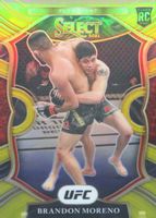 Brandon Moreno 2021 Select UFC #96 Concourse Gold /10 Price Guide ...
