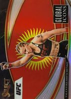 Valentina Shevchenko 2021 Select UFC #25 Global Icons - Silver Price ...