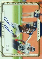 Jerry Jeudy 2020 National Treasures #FP-JJ Rookie Signatures Field Pass ...