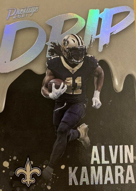 Alvin Kamara 2021 Prestige NFL Drip #24 Price Guide - Sports Card Investor