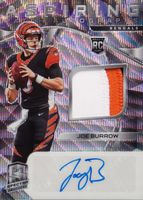 Joe Burrow 2020 Spectra #1 Aspiring Patch Autographs - Wave FOTL /25 ...