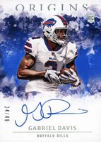 Gabriel Davis 2020 Origins #RA-GD Rookie Autographs - Blue /49 PSA 10 Price Guide - Sports Card ...