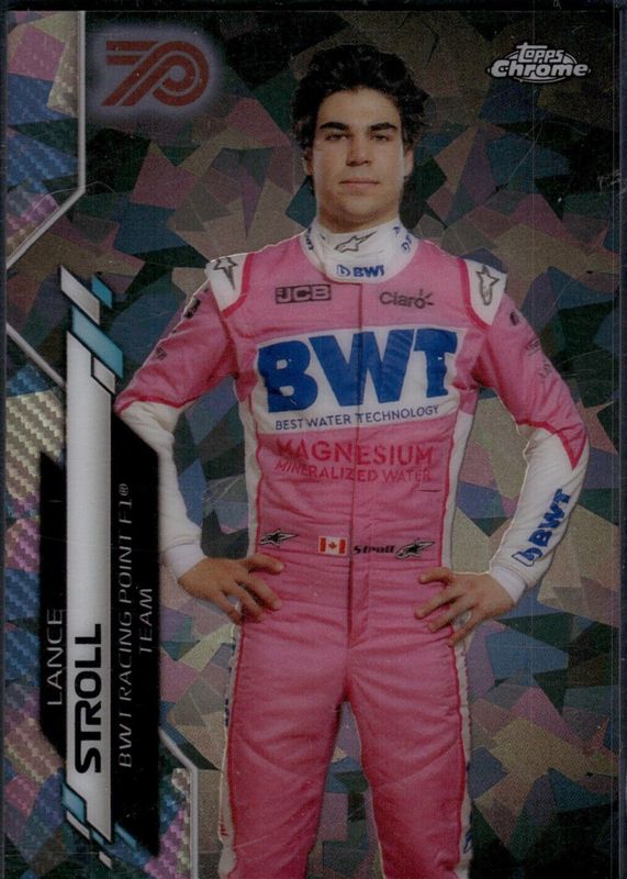 Lance Stroll 2020 Topps Chrome Formula 1 Sapphire Edition #14 F1 Racers ...