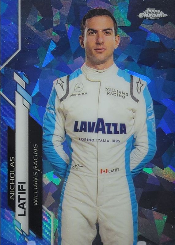 Nicholas Latifi 2020 Topps Chrome Formula 1 Sapphire Edition #20 F1 ...