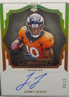 Jerry Jeudy 2020 Flawless #RSS-JEU Rookie Shadow Signatures (/15) Price ...