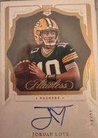 Jordan Love 2020 Flawless #RSS-JLO Rookie Shadow Signatures (/25) Price ...