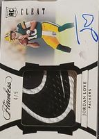 Jordan Love 2020 Flawless #RCA-JLO Rookie Cleat Autographs (/5) Price ...