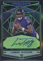 Lamar Jackson 2018 Obsidian #RKA-LJ Rookie Autographs - Electric Etch ...