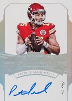 Patrick Mahomes II 2017 Flawless #RS-PM Flawless Rookie Signatures ...