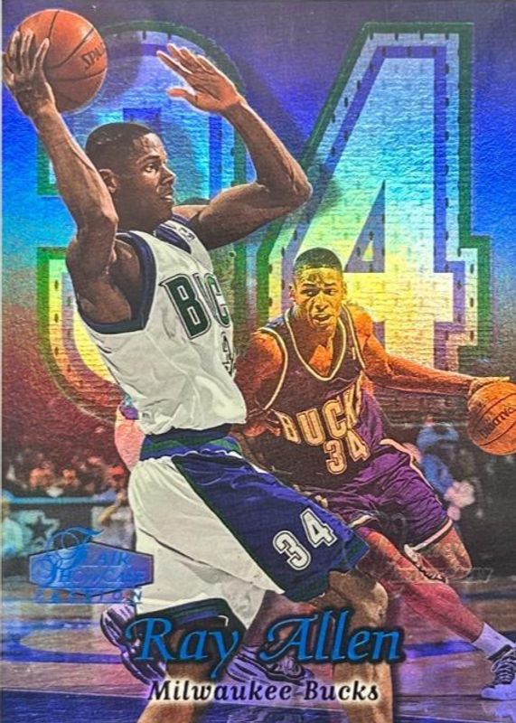 Ray Allen 1998 Flair Showcase #11 Row 2 - Legacy Collection /99 Price ...