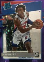 Saben Lee 2020 Optic #191 FOTL Purple Stars /13 Price Guide - Sports ...