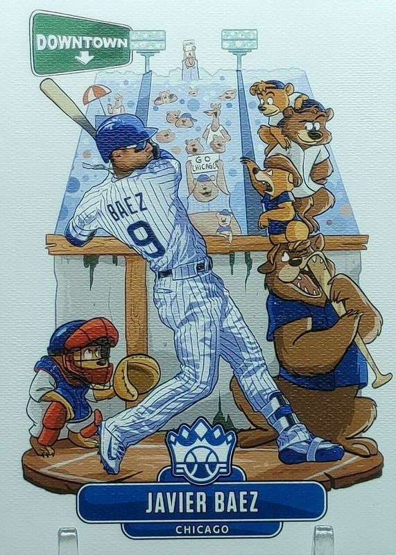 Javier Baez 2019 Diamond Kings #D2 Downtown /(SSP) PSA 10 Price Guide ...