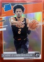 Cade Cunningham 2021 Chronicles Draft Picks #201 Optic Rated Rookie ...