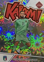 Gianluigi Donnarumma 2021 Donruss #18 Kaboom! /(SSP) Price Guide ...