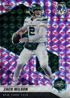 Zach Wilson 2021 Mosaic #302 FOTL Pink Swirl /11 PSA 10 Price Guide ...