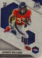 Javonte Williams 2021 Mosaic #315 White Sparkle /(SSP) Price Guide ...