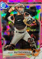 Adley Rutschman 2021 Bowman Draft Sapphire Edition #BDC-31 Chrome - Padparadscha /1 Price Guide ...