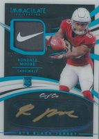 Rondale Moore 2021 Immaculate #REB-RM Immaculate Rookie Eye Black ...