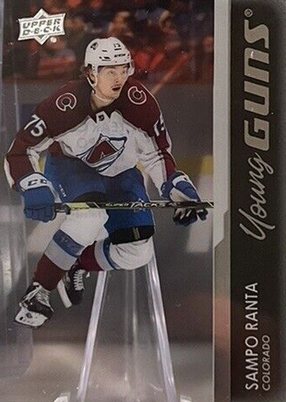 Sampo Ranta 2021 Upper Deck #457 Young Guns - Clear Cut Price Guide ...