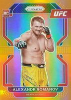 Alexandr Romanov 2022 Prizm UFC #137 Orange /99 Price Guide - Sports ...