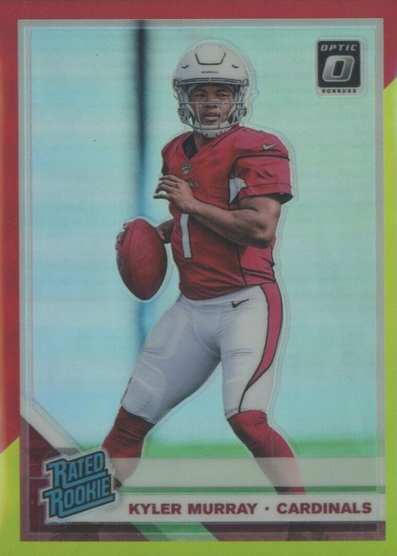 Kyler Murray 2019 Optic Red & Yellow #152 Price Guide - Sports Card ...