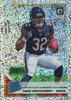 David Montgomery 2019 Optic #161 White Sparkle /(SSP) PSA 10 Price ...