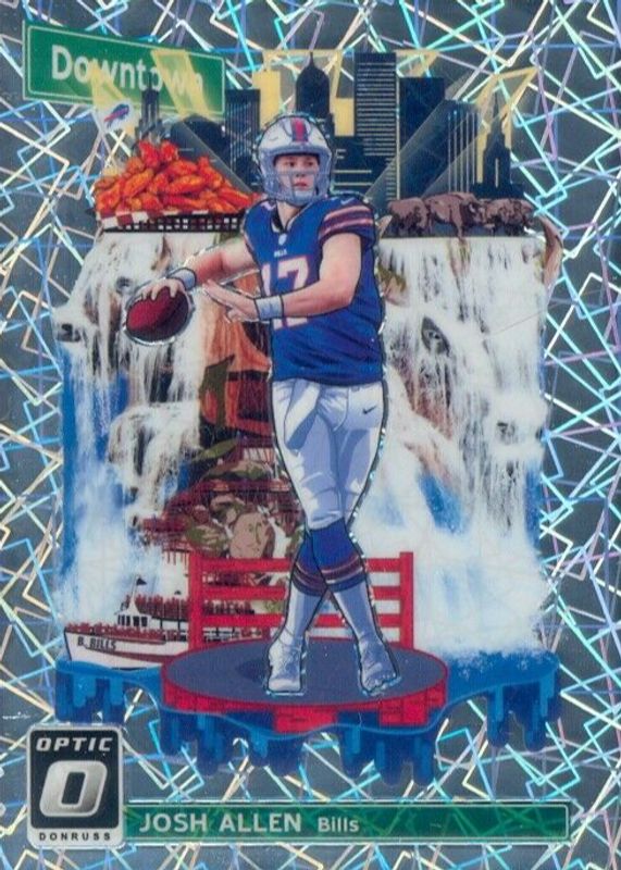 Josh Allen 2018 Optic #DT14 Downtown Price Guide - Sports Card Investor