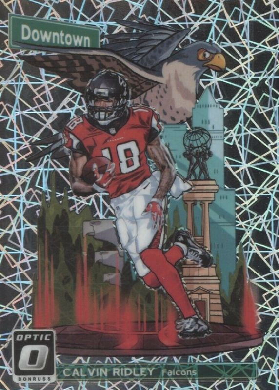 Calvin Ridley 2021 Select Select Numbers - Tie-Dye #SN-23 Price Guide ...