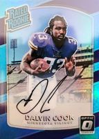 Dalvin Cook 2017 Optic #193 Rated Rookie Autographs - Purple /35 PSA 10 ...