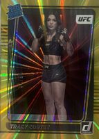 Tracy Cortez 2022 Donruss UFC #210 Holo Gold Laser /10 Price Guide ...