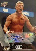 Cody Rhodes 2021 Upper Deck AEW #1 Auto Price Guide - Sports Card Investor
