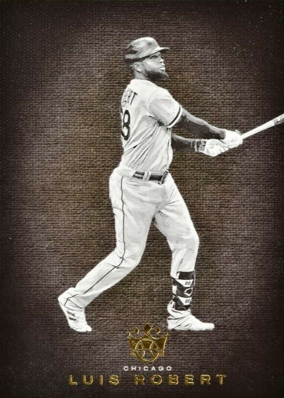 Luis Robert Jr. 2022 Diamond Kings #BO-11 Blackout /(SSP) Price Guide ...