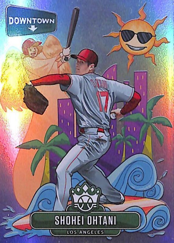 Shohei Ohtani 2022 Diamond Kings #D7 Downtown /(SSP) (Pitching) Price ...