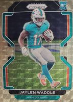 Jaylen Waddle 2021 Prizm #338 Gold Vinyl /5 Price Guide - Sports Card ...