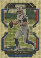 Josh Allen 2021 Prizm #117 Gold Vinyl /5 PSA 10 Price Guide - Sports ...