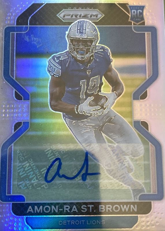Amon-Ra St. Brown Football Cards Price Guide - Sports Card Investor