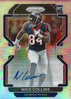 Nico Collins 2021 Prizm #360 Rookie Autographs - Silver RAW Price Guide ...