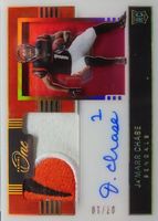 Ja'Marr Chase 2021 One #122 Premium Rookie Patch Autographs - Gold /10 ...
