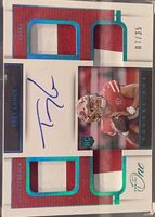 Trey Lance 2021 One #73 Square One Autographs - Blue (/35) PSA 10 Price ...